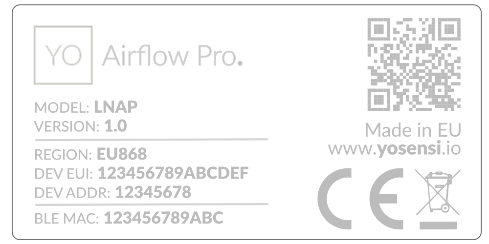 YO Airflow Pro | Yosensi Documentation