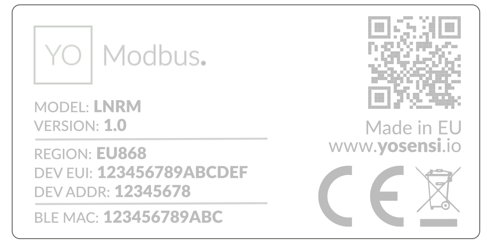 YO Modbus | Yosensi Documentation